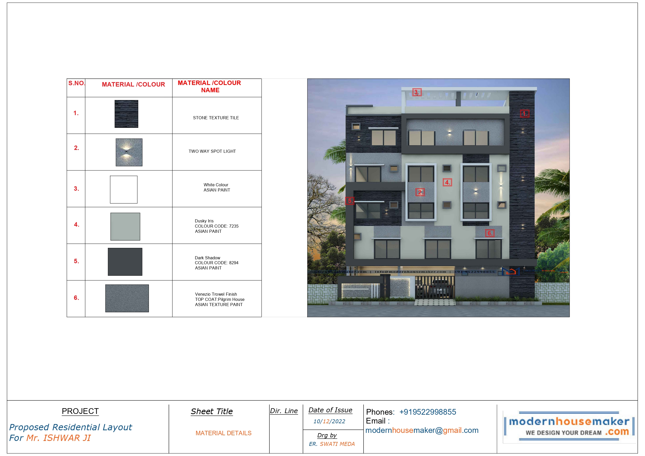 Modern House Designs Company Indore, India | Home Structure Designs