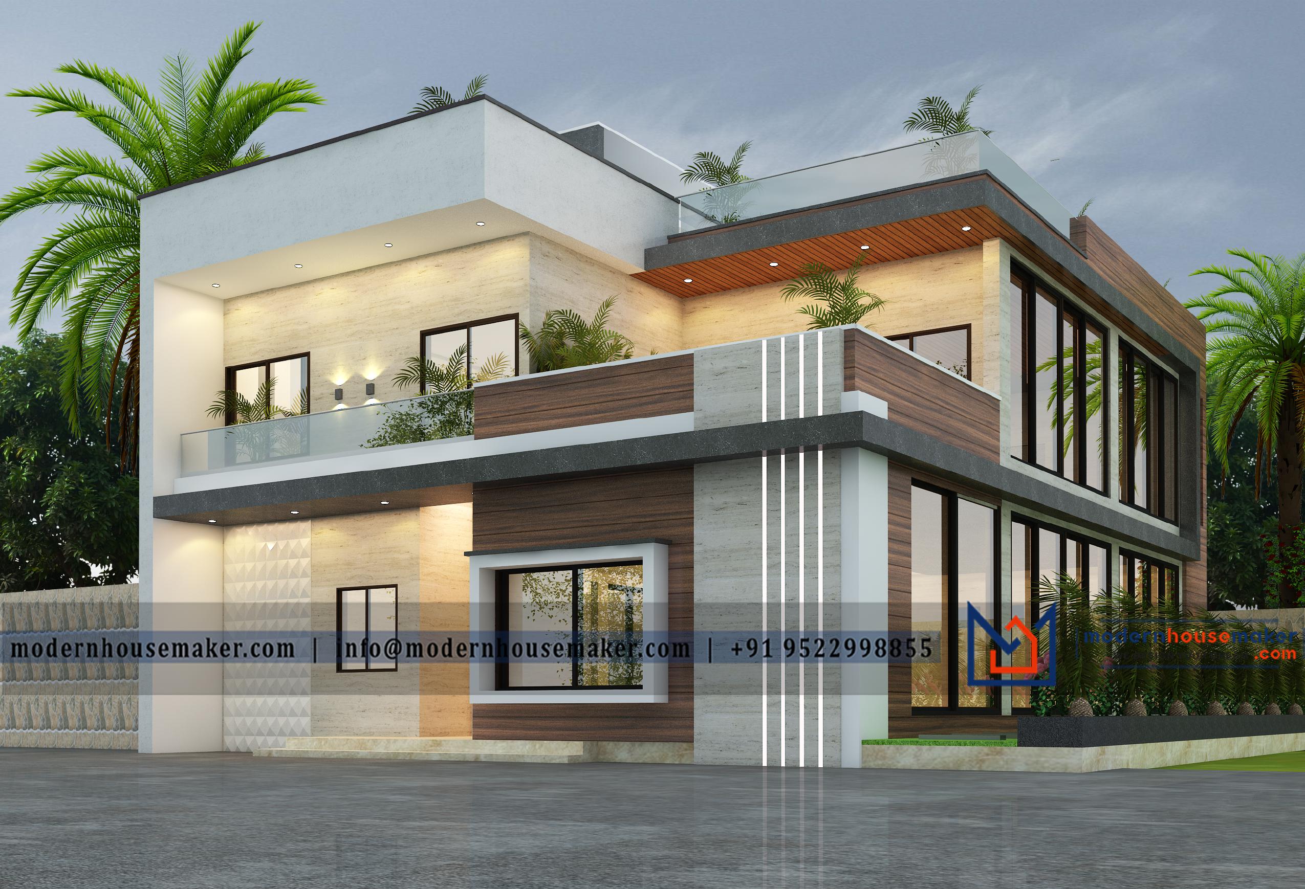 Modern House Designs Company Indore, India | Home Structure Designs