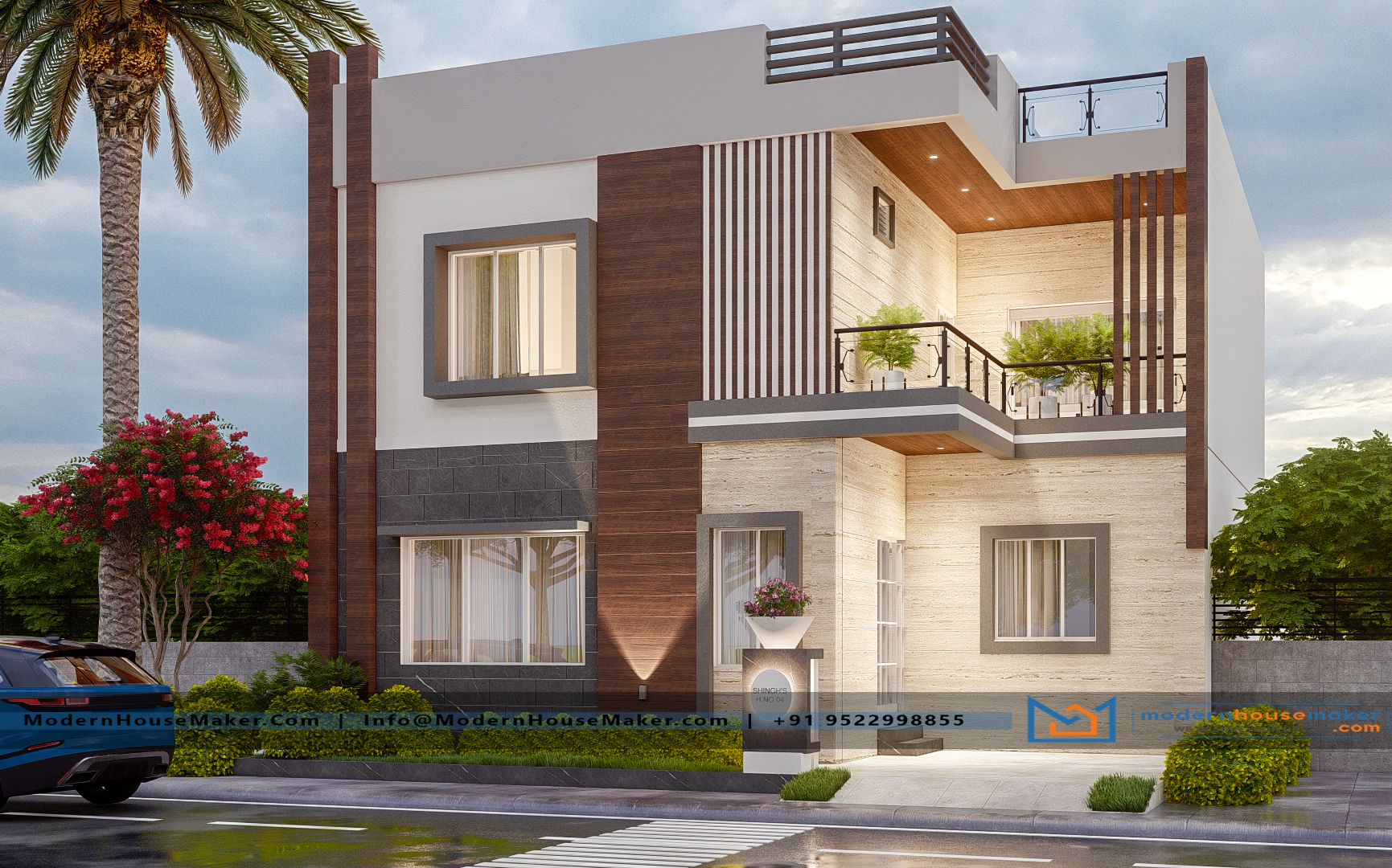 Modern House Designs Company Indore, India | Home Structure Designs