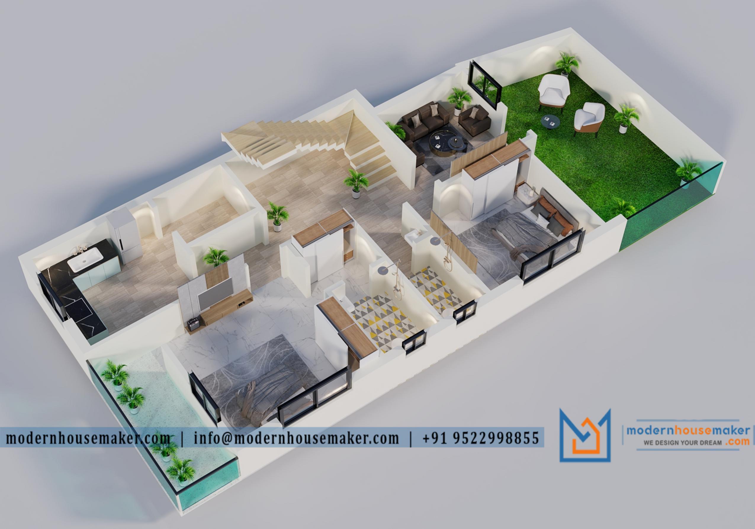 Modern House Designs Company Indore, India | Home Structure Designs