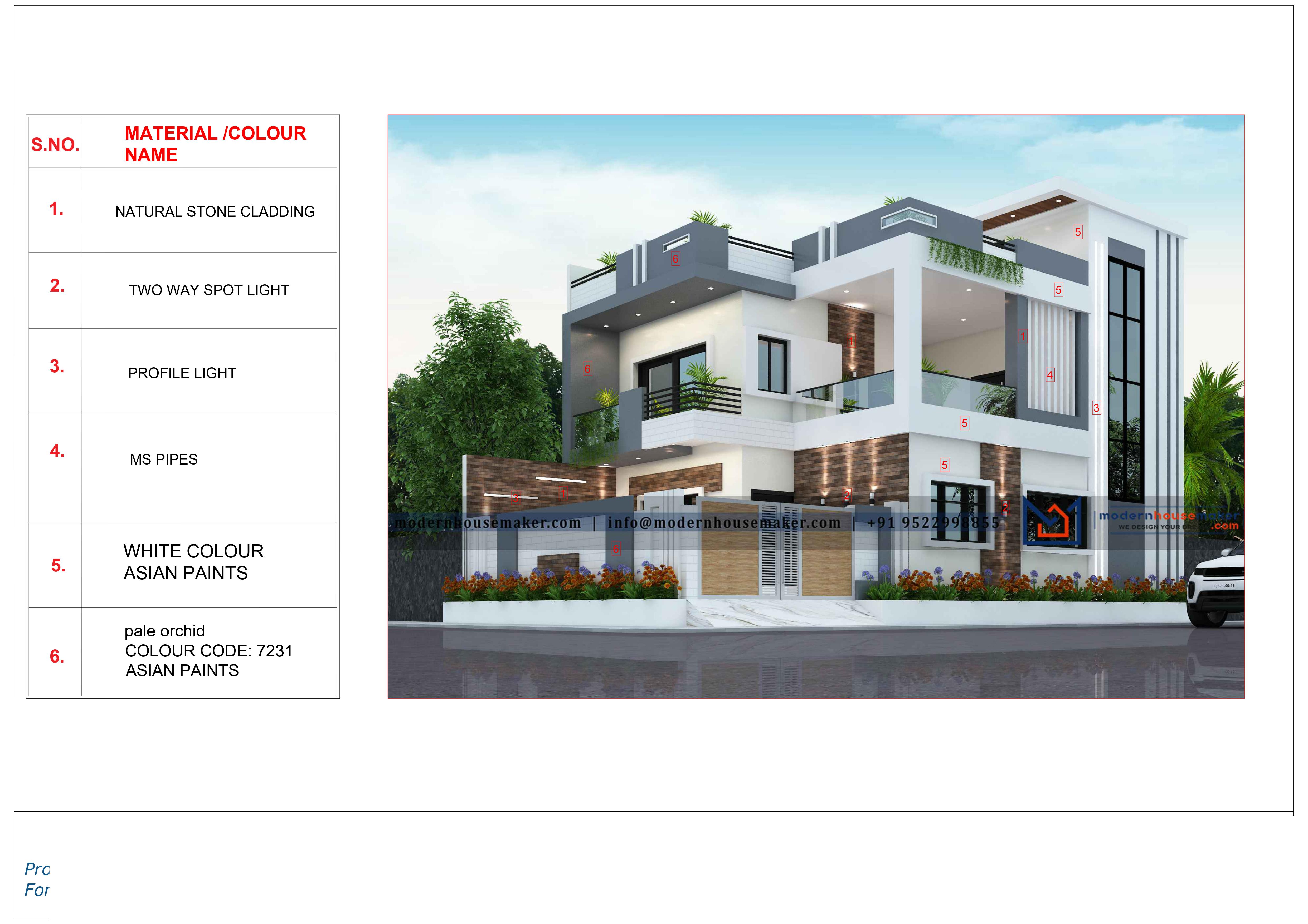 Modern House Designs Company Indore, India | Home Structure Designs
