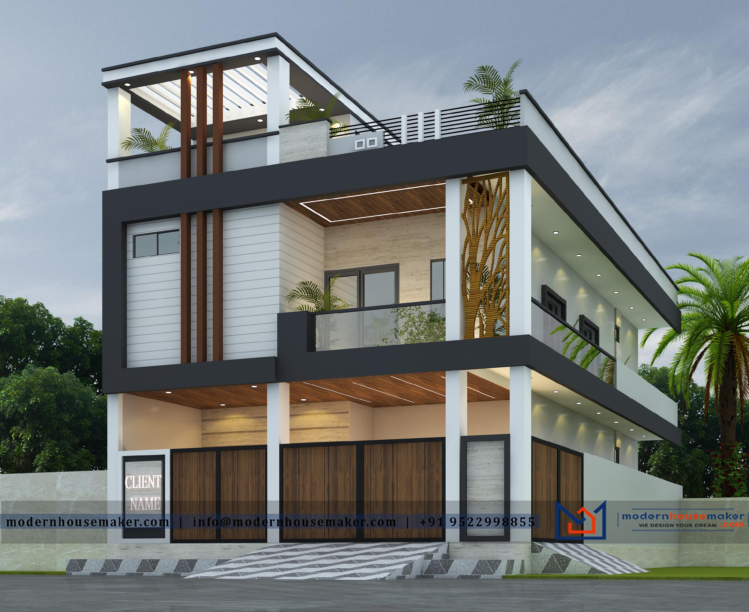 Modern House Designs Company Indore, India | Home Structure Designs