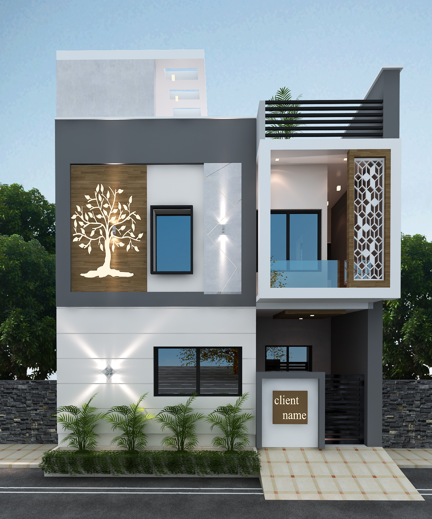 Modern House Designs Company Indore, India | Home Structure Designs