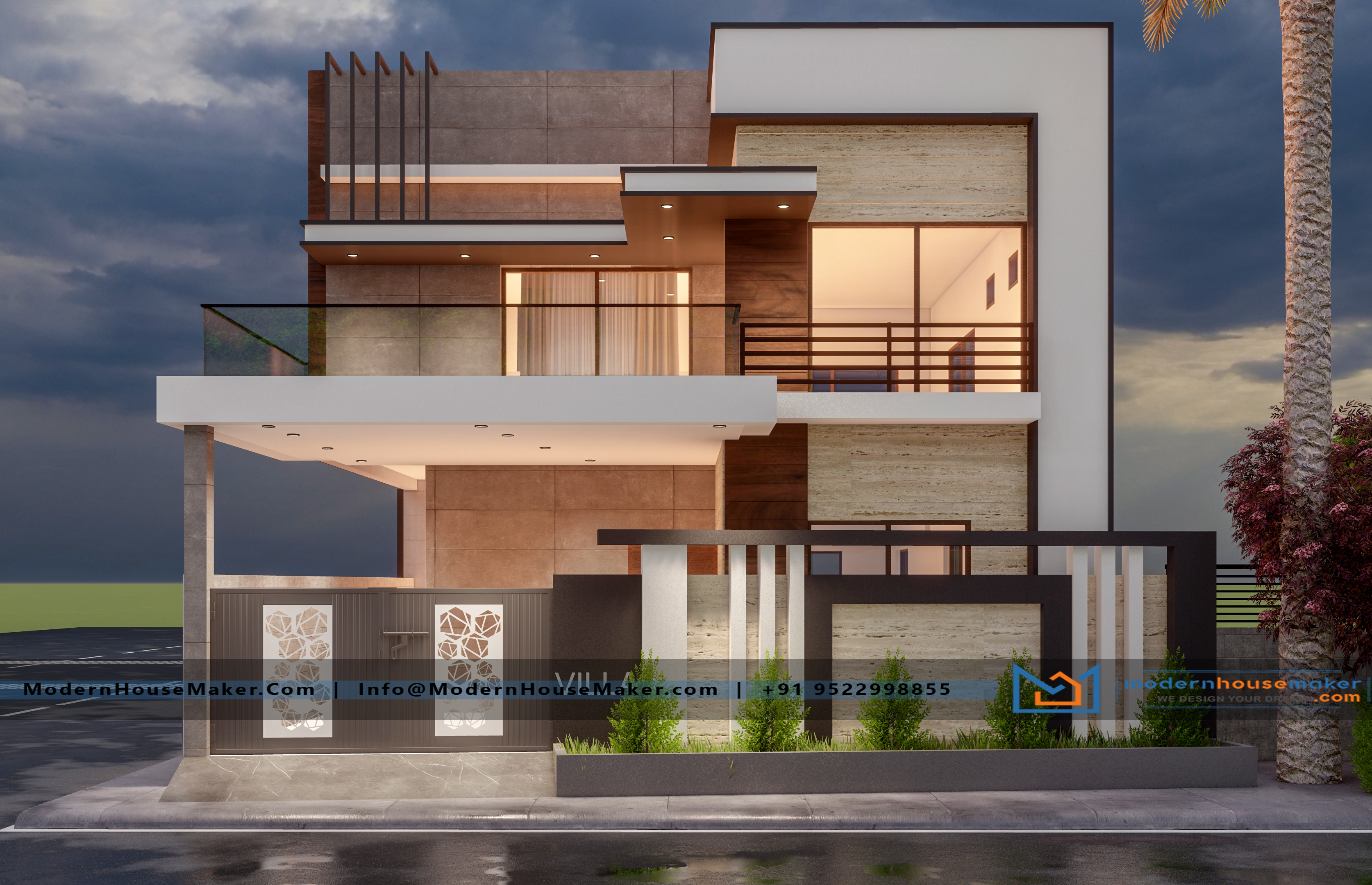 Modern House Designs Company Indore, India | Home Structure Designs
