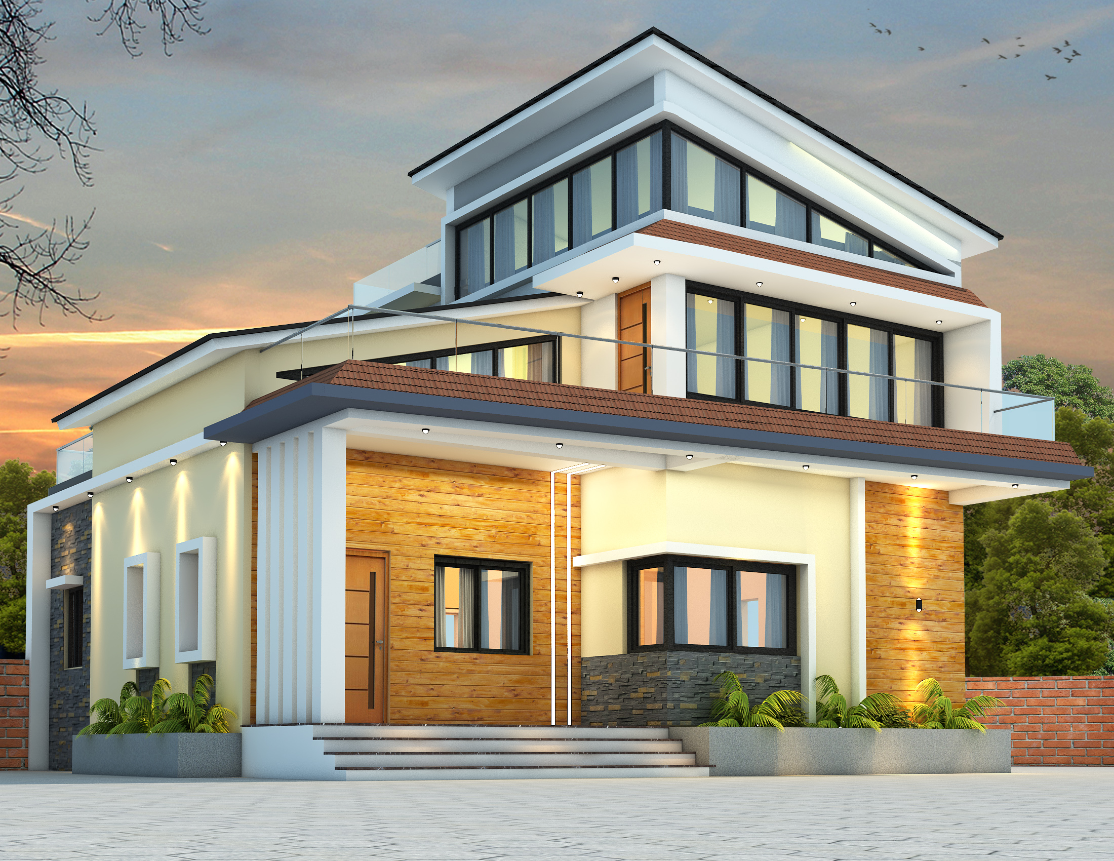 Modern House Designs Company Indore, India | Home Structure Designs