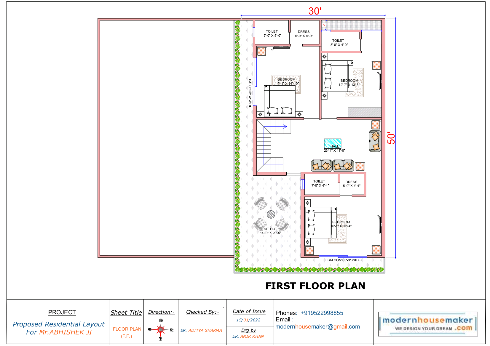 Modern House Designs Company Indore, India | Home Structure Designs