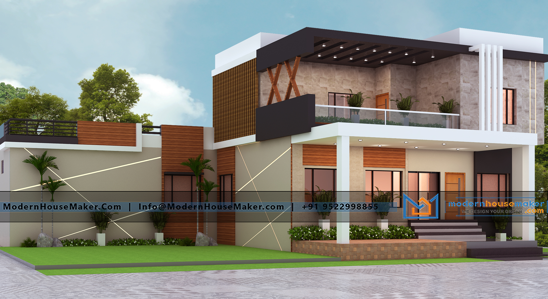 Modern House Designs Company Indore, India | Home Structure Designs
