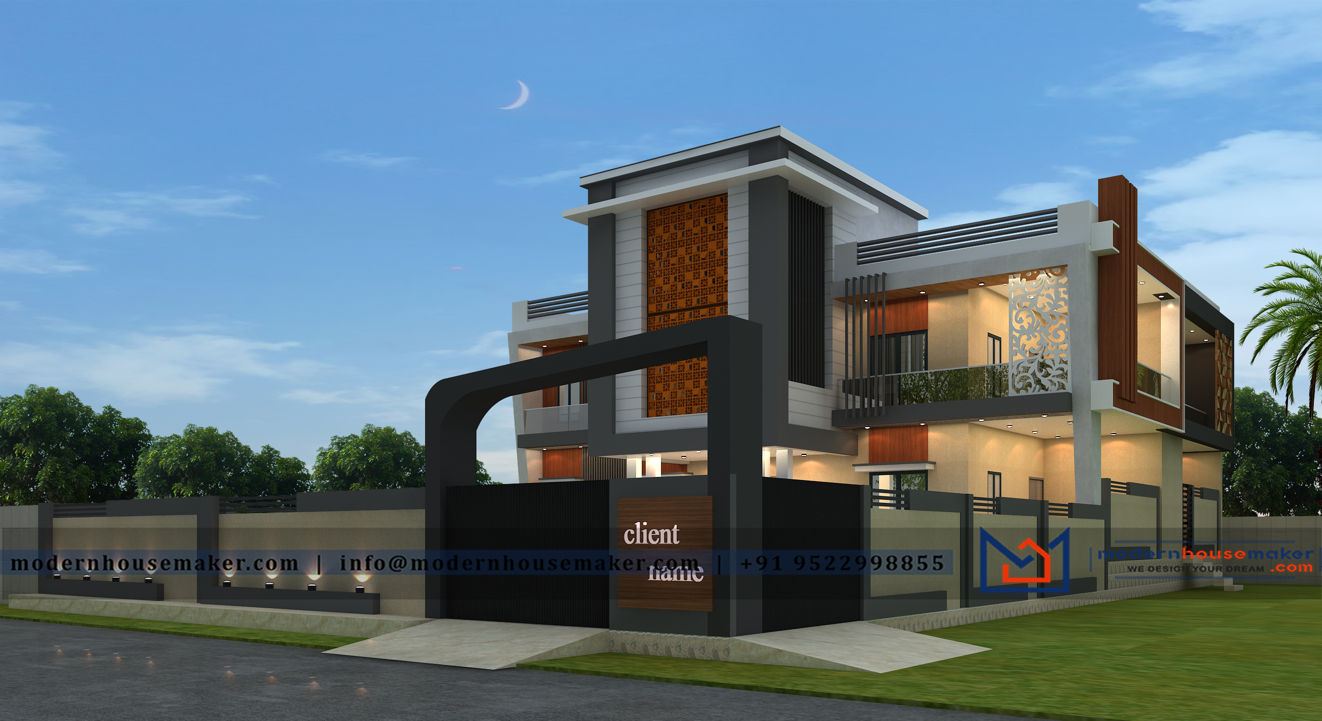 Modern House Designs Company Indore, India | Home Structure Designs