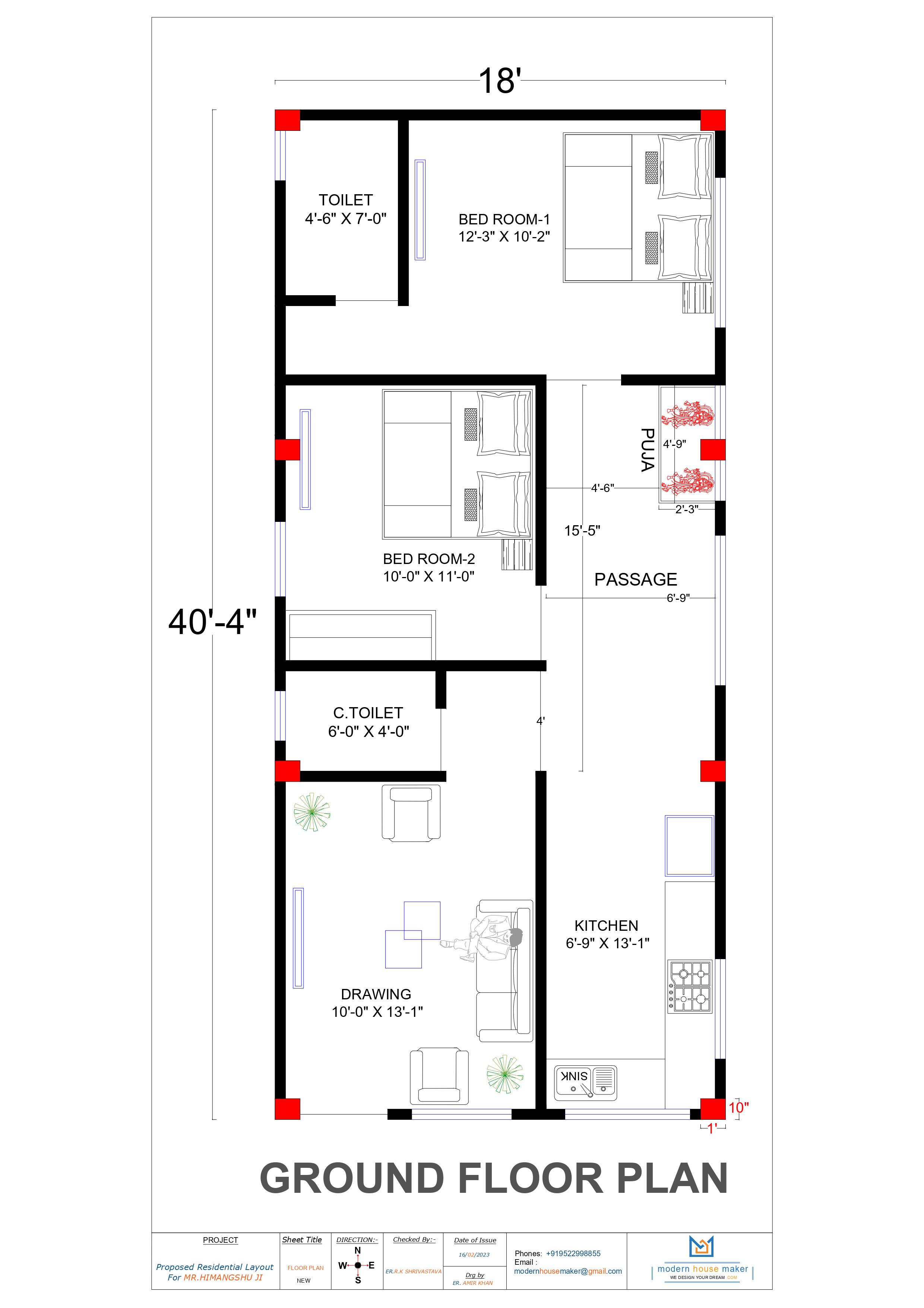 Modern House Designs Company Indore, India | Home Structure Designs
