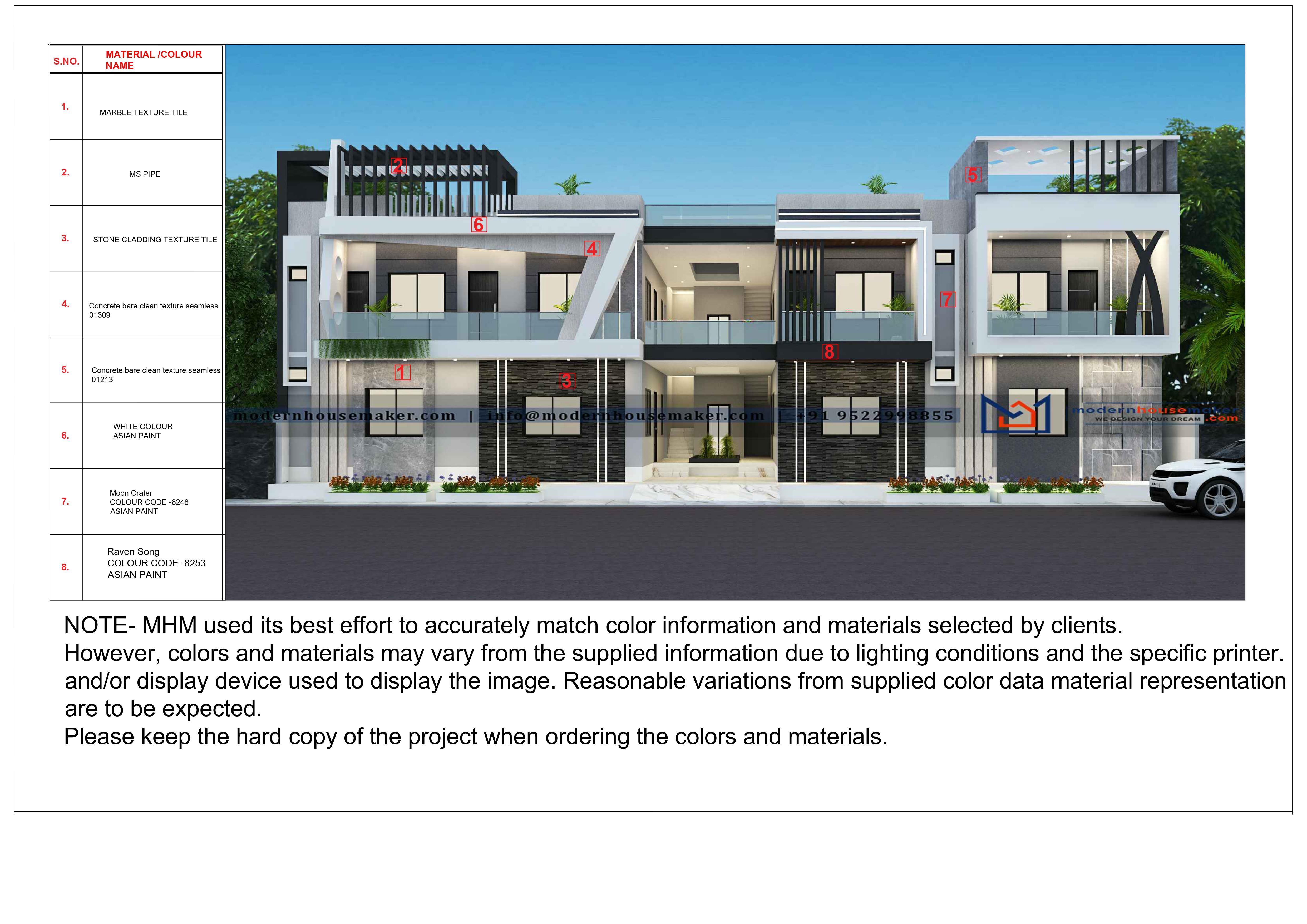 Modern House Designs Company Indore, India | Home Structure Designs