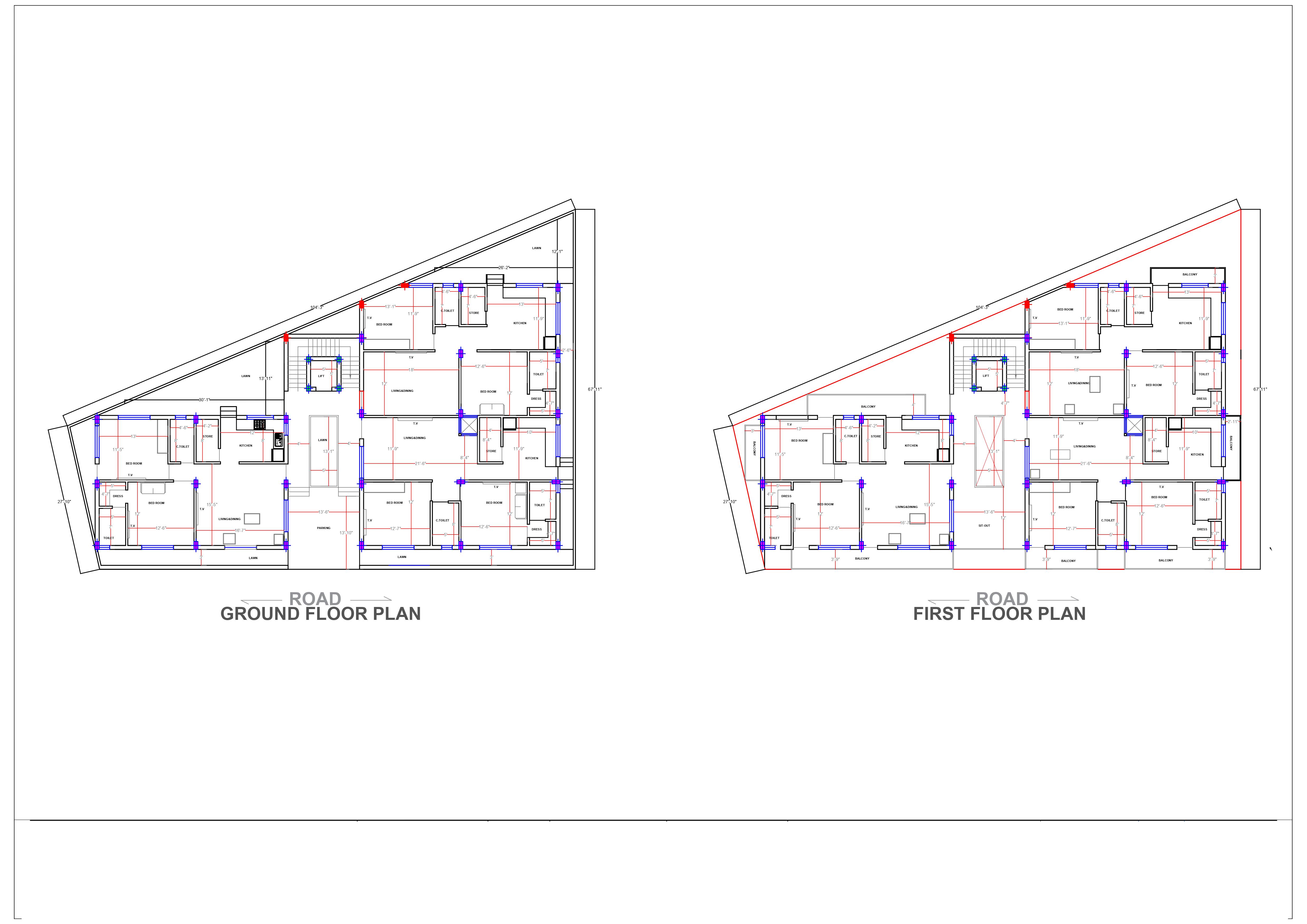 Modern House Designs Company Indore, India | Home Structure Designs