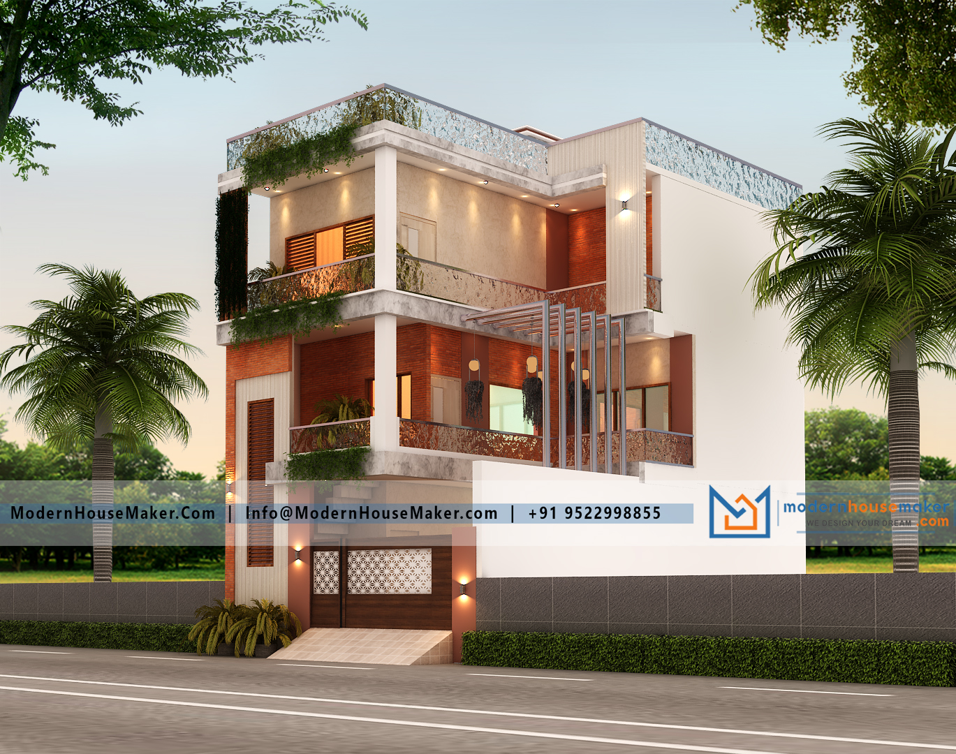 Modern House Designs Company Indore, India | Home Structure Designs