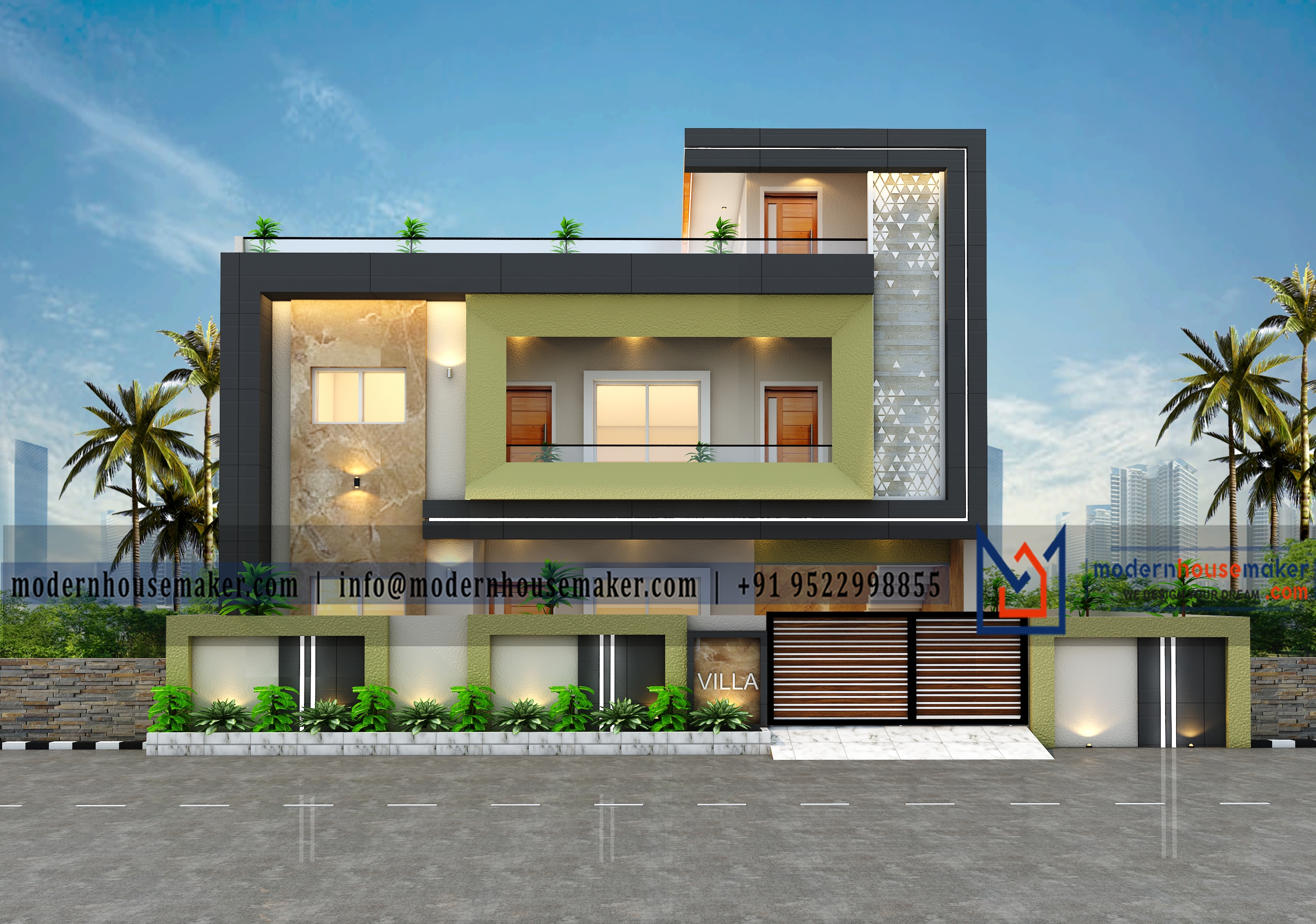 Modern House Designs Company Indore, India | Home Structure Designs