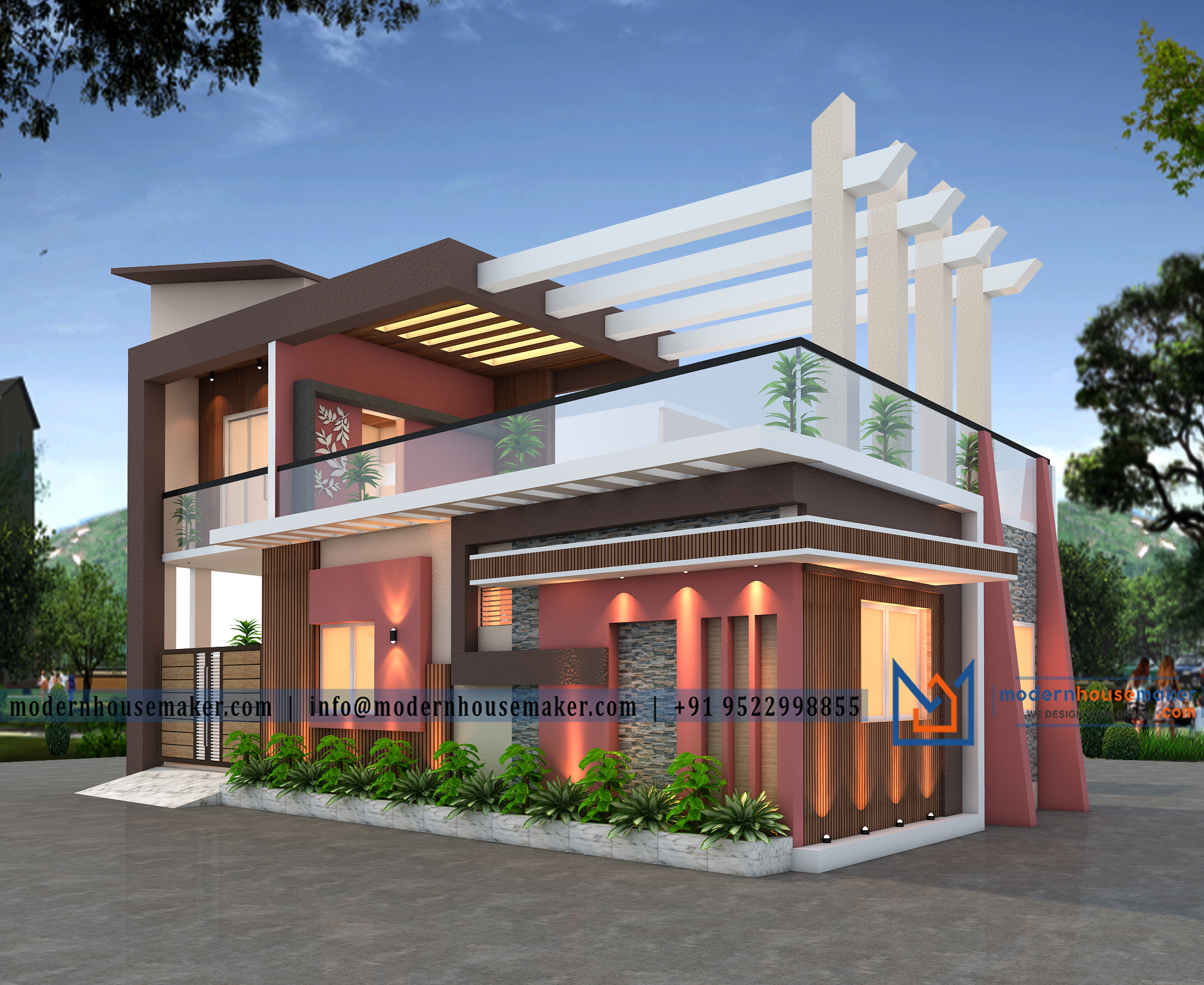 20x25 Elevation Design Indore - 20*25 House Plan India