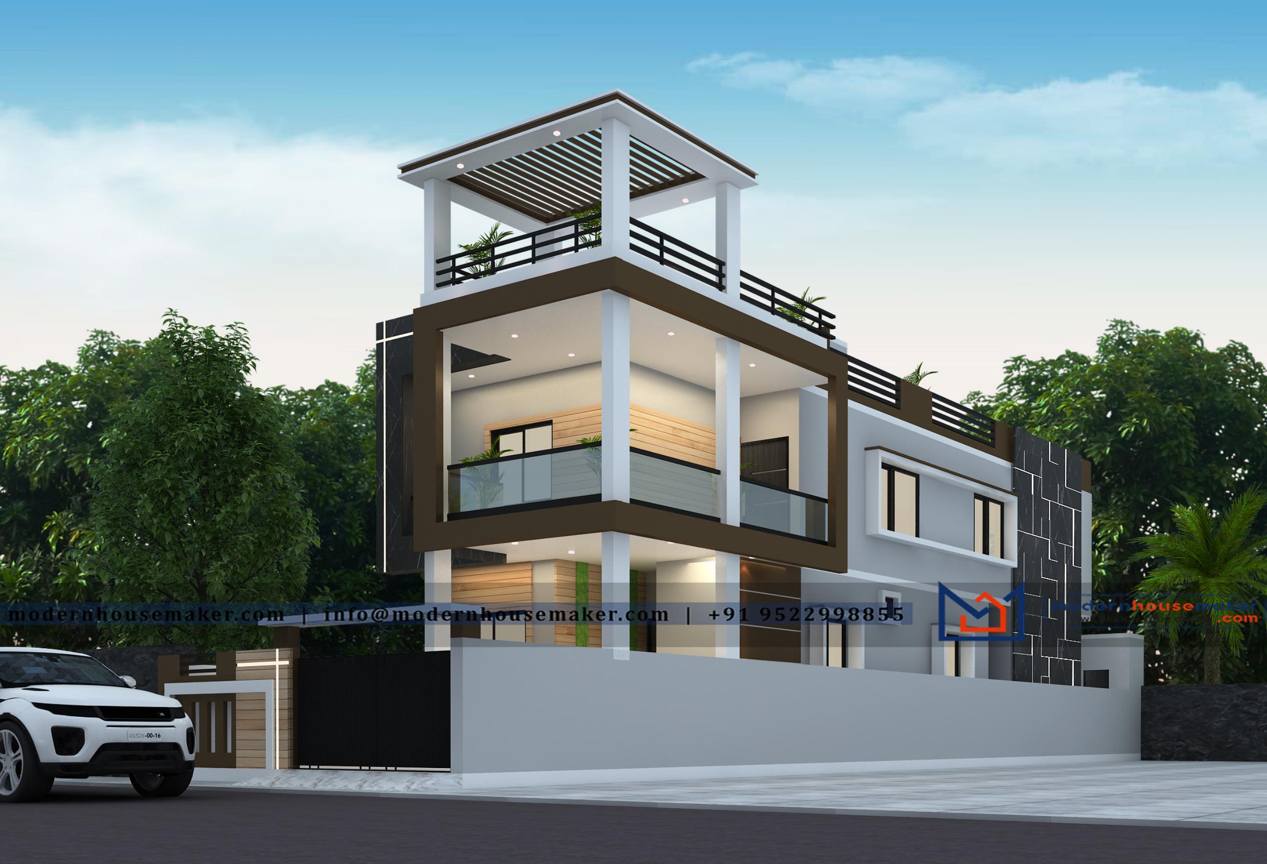 Modern House Designs Company Indore, India | Home Structure Designs