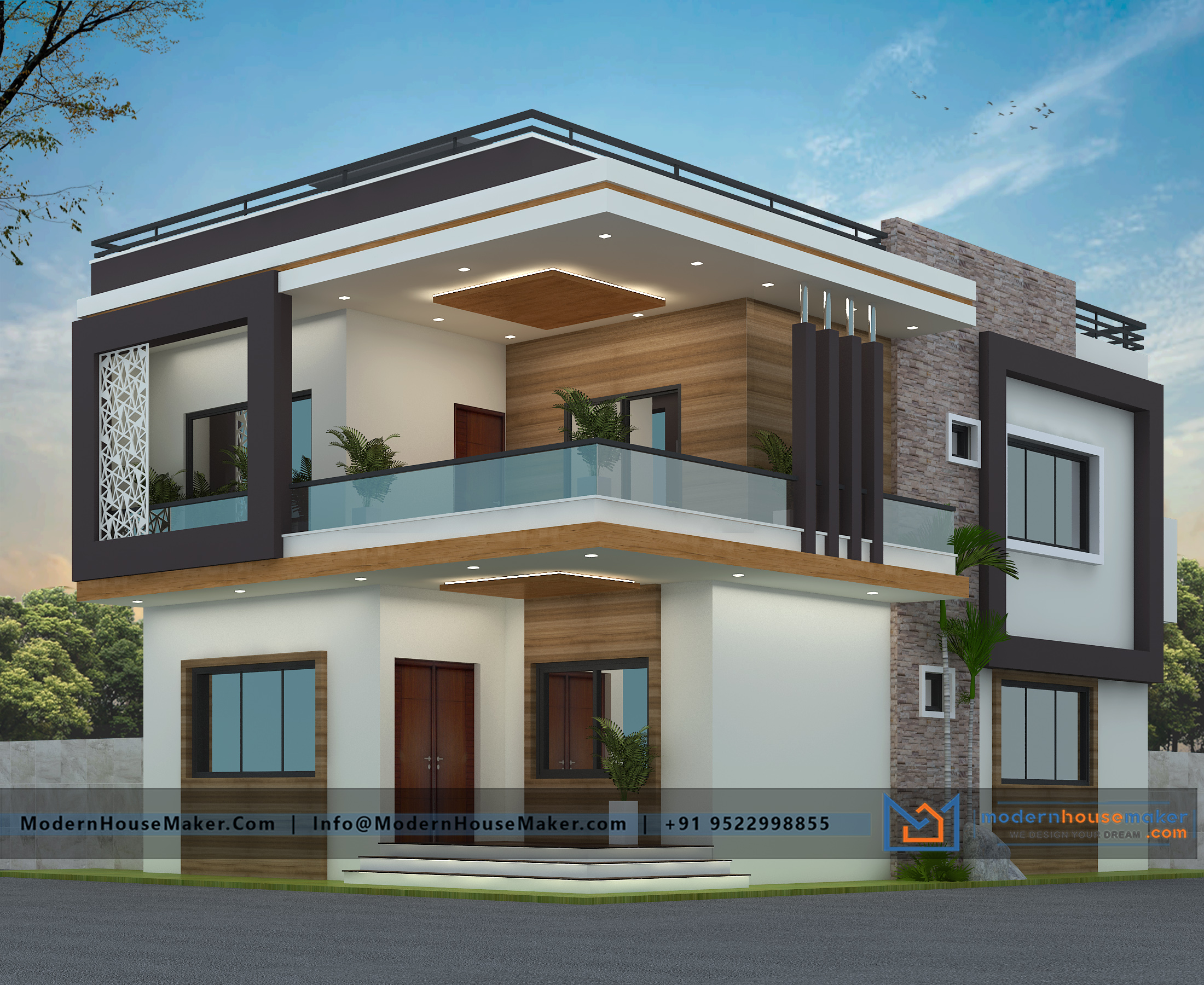 Modern House Designs Company Indore, India | Home Structure Designs