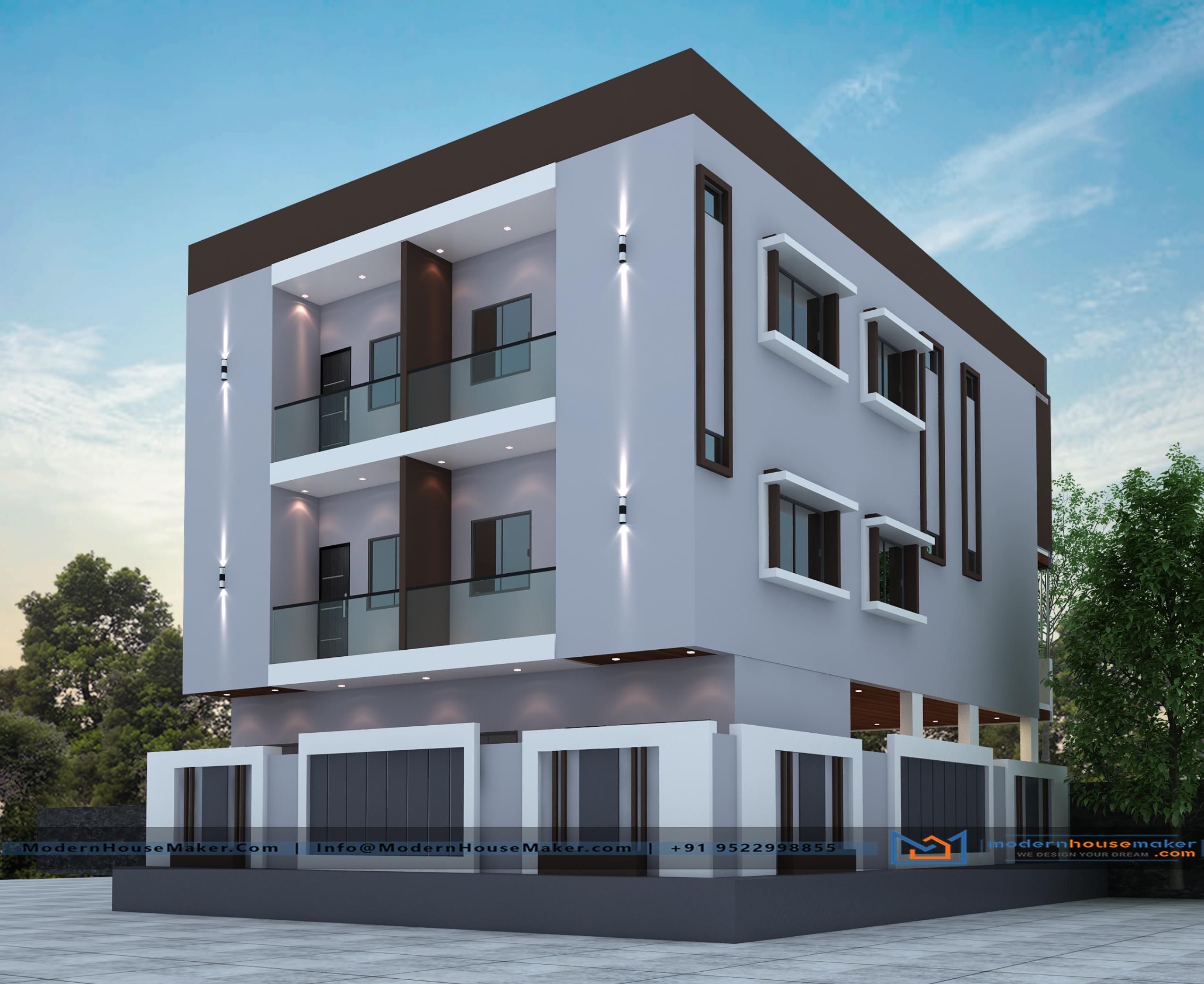 Modern House Designs Company Indore, India | Home Structure Designs