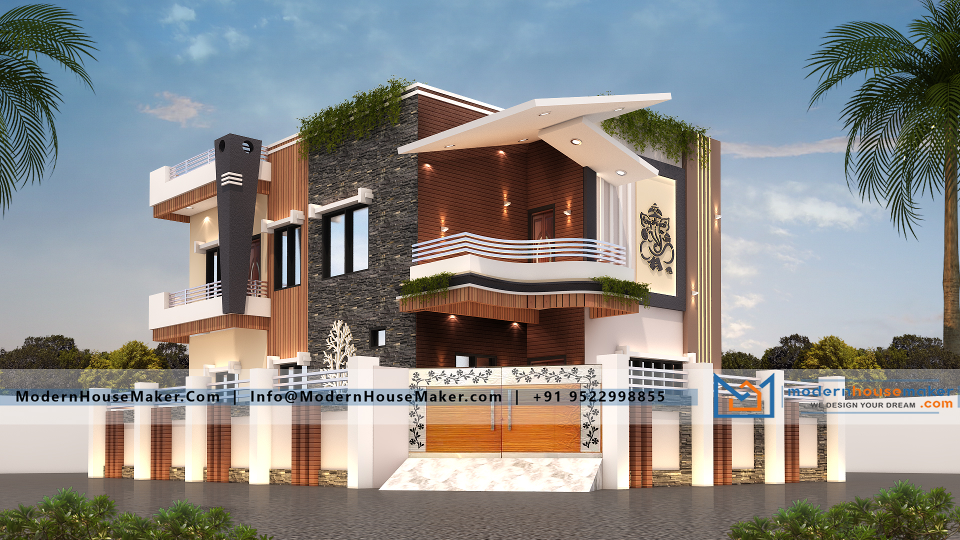 Modern House Designs Company Indore, India | Home Structure Designs