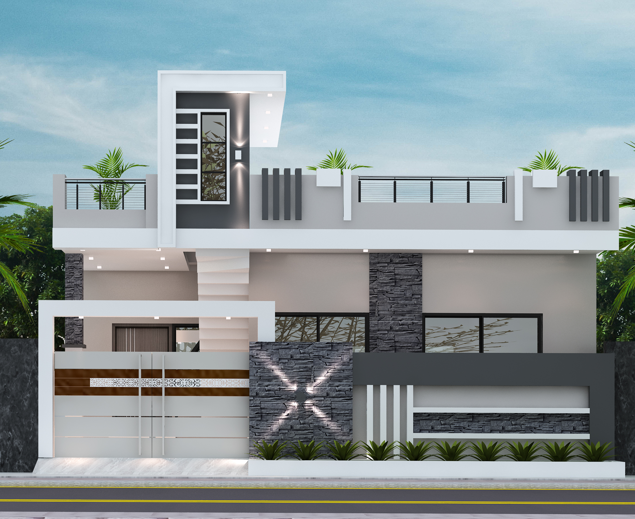 Modern House Designs Company Indore, India | Home Structure Designs