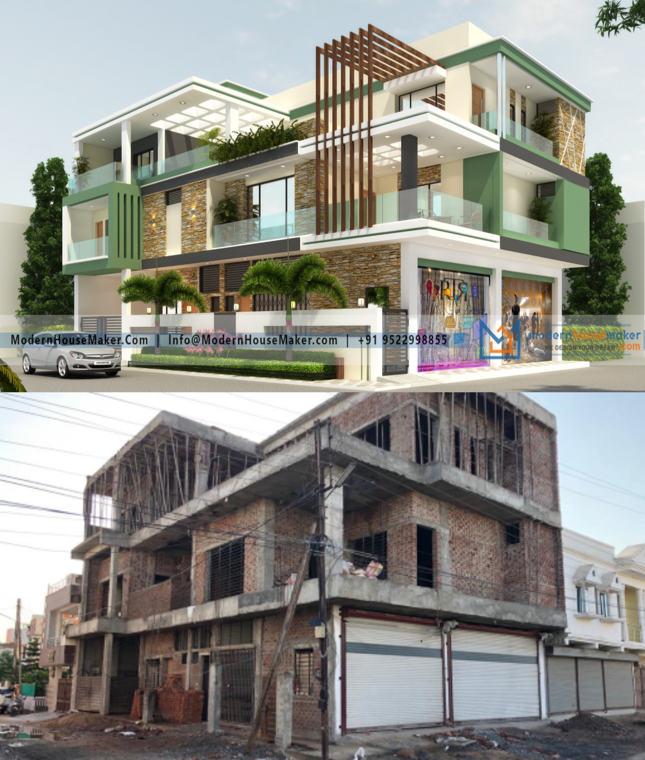 House Design Company Indore - Modern House Design India